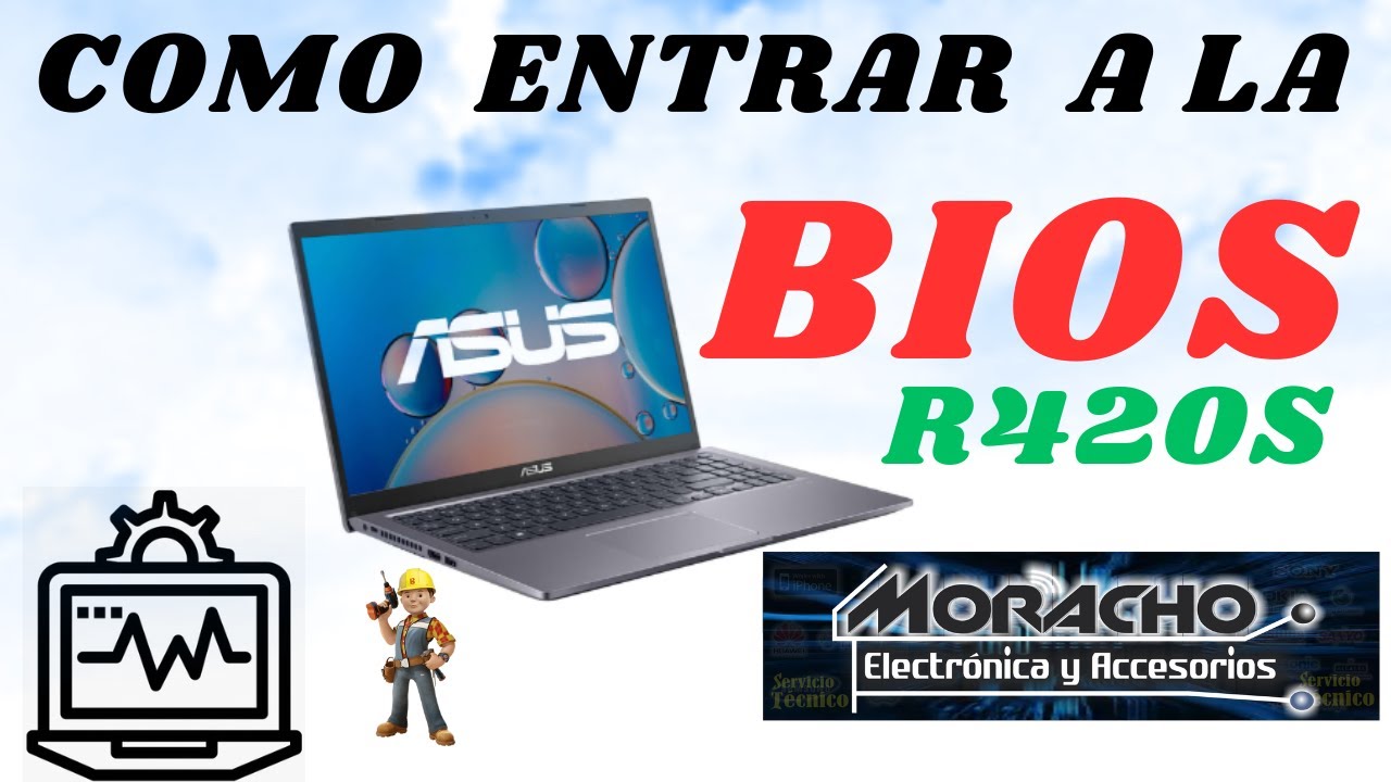 Como Entrar a la BIOS en Laptop ASUS R420S - YouTube
