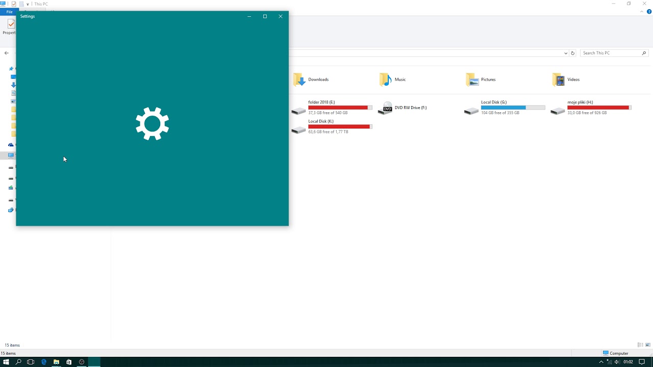 Windows 10 - 100% disk overload permanent fix part.2 - tutorial EN 2018 ...