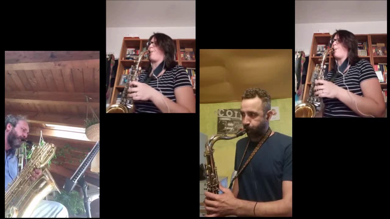 Birdland - Three sax version - YouTube