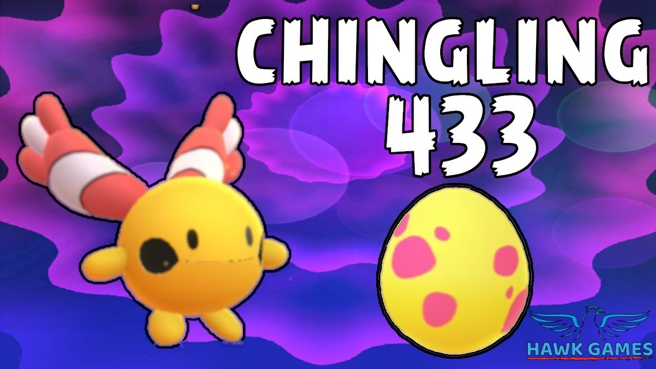 Chingling hatched - Generation 4 Pokedex 433 - Pokemon GO [No Hack ...