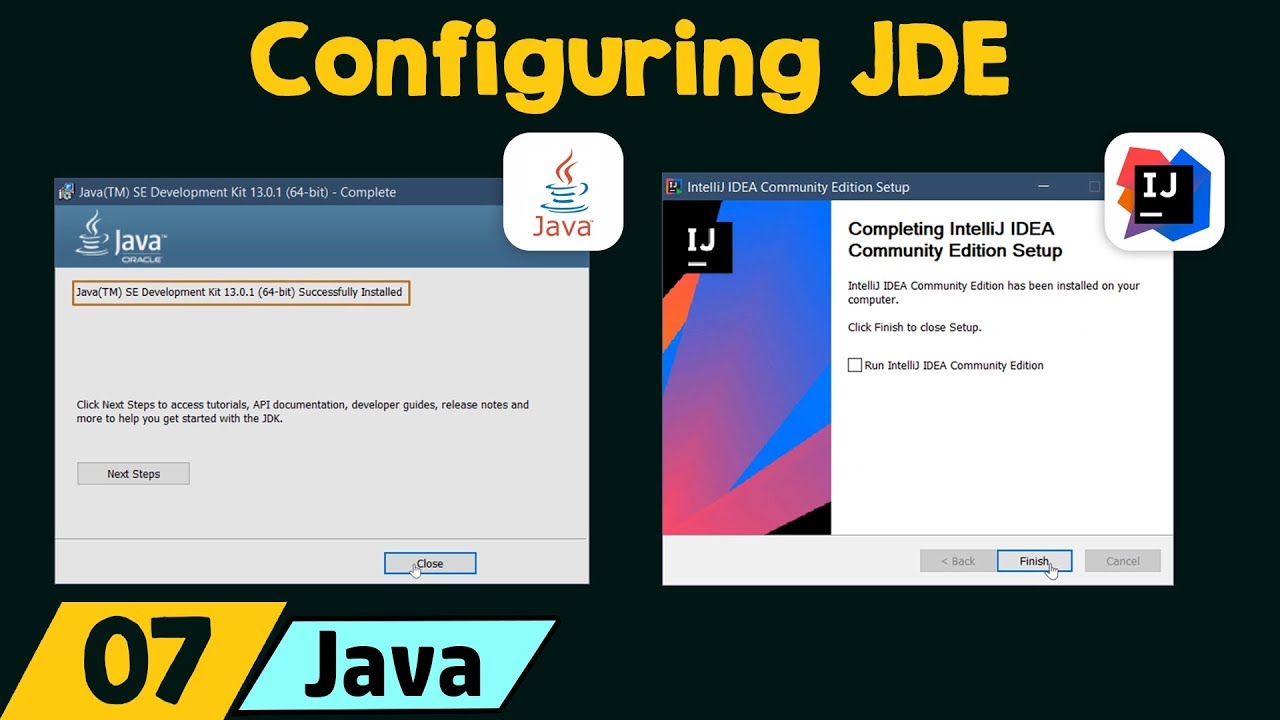 Configuring Our Java Development Environment Youtube