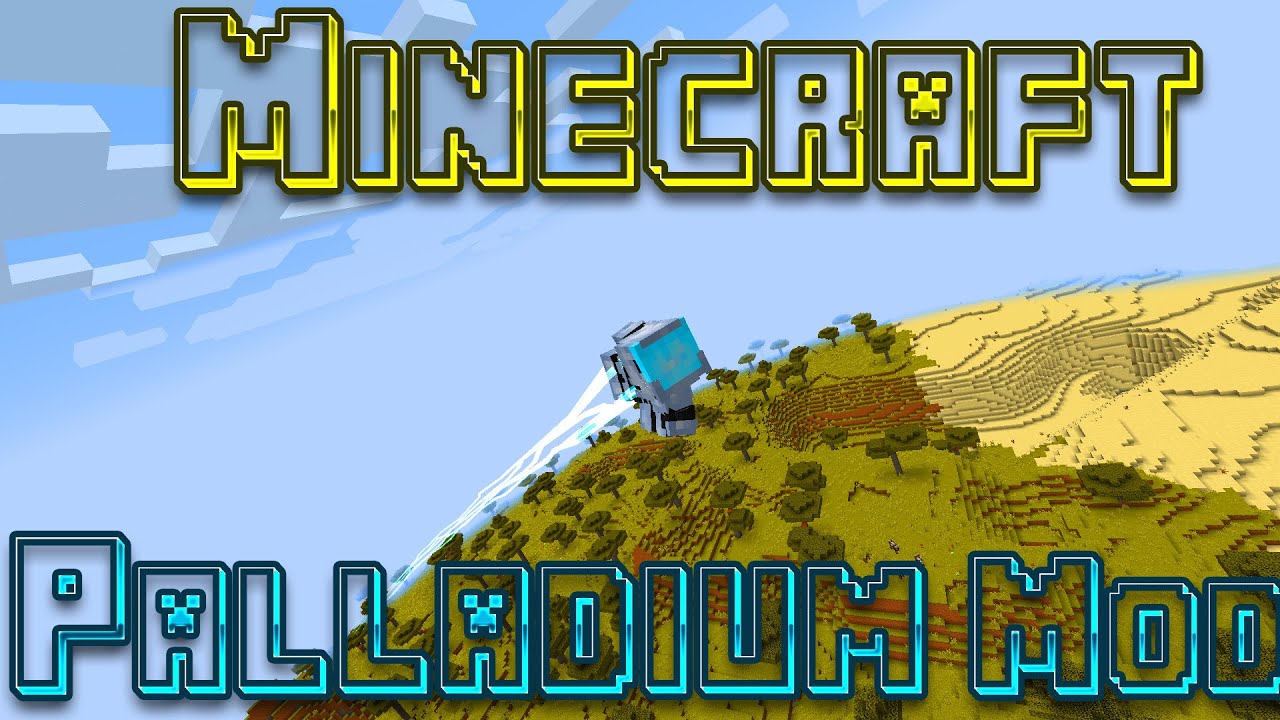 Minecraft Palladium Mod / Minecraft with super powers - YouTube