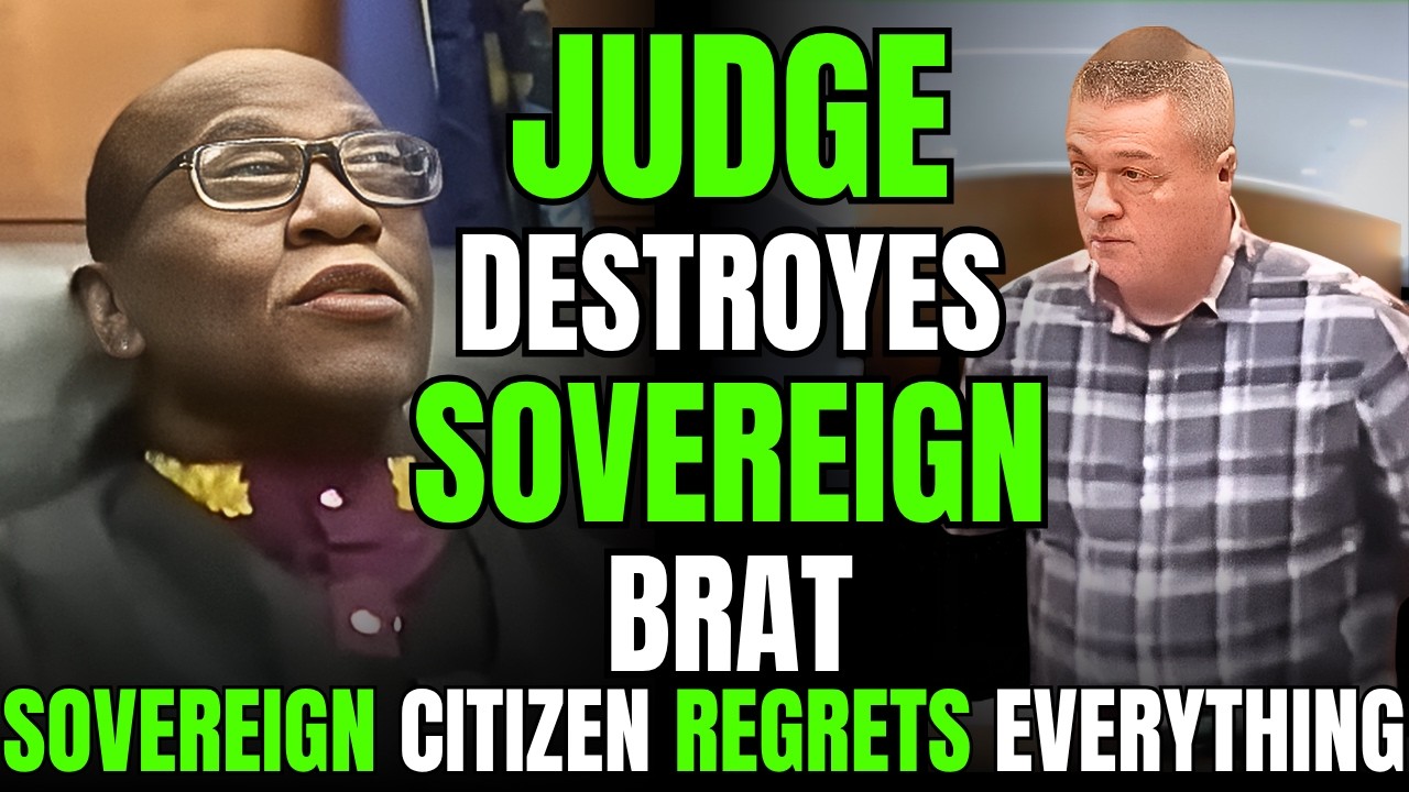 SASSY Judge DESTROYS Sovereign Citizen Over a OUTRAGEOUS DEMAND! - YouTube