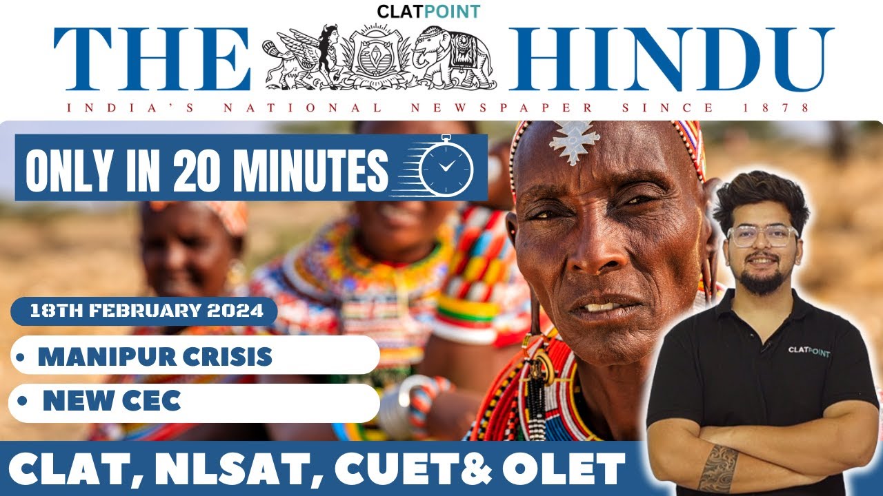 The Hindu News Paper Analysis,18th February 2025- Current Affairs Today ...