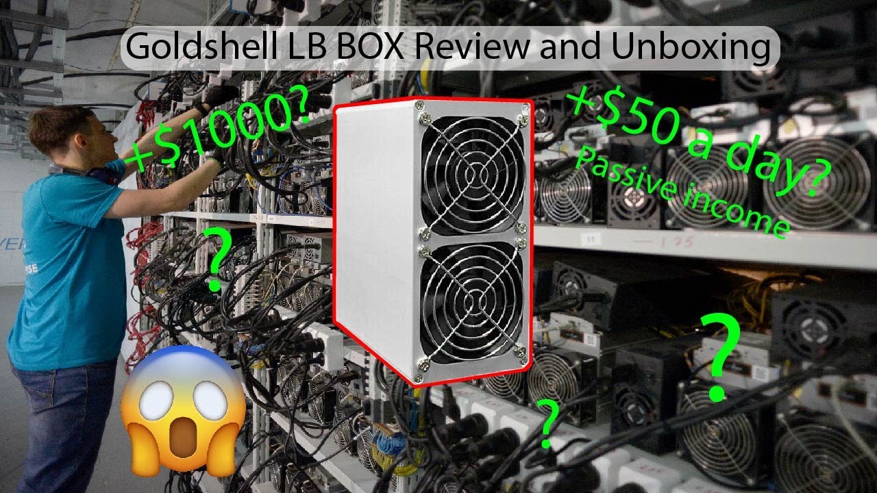 Goldshell LB Box unboxing and review + Profit - YouTube