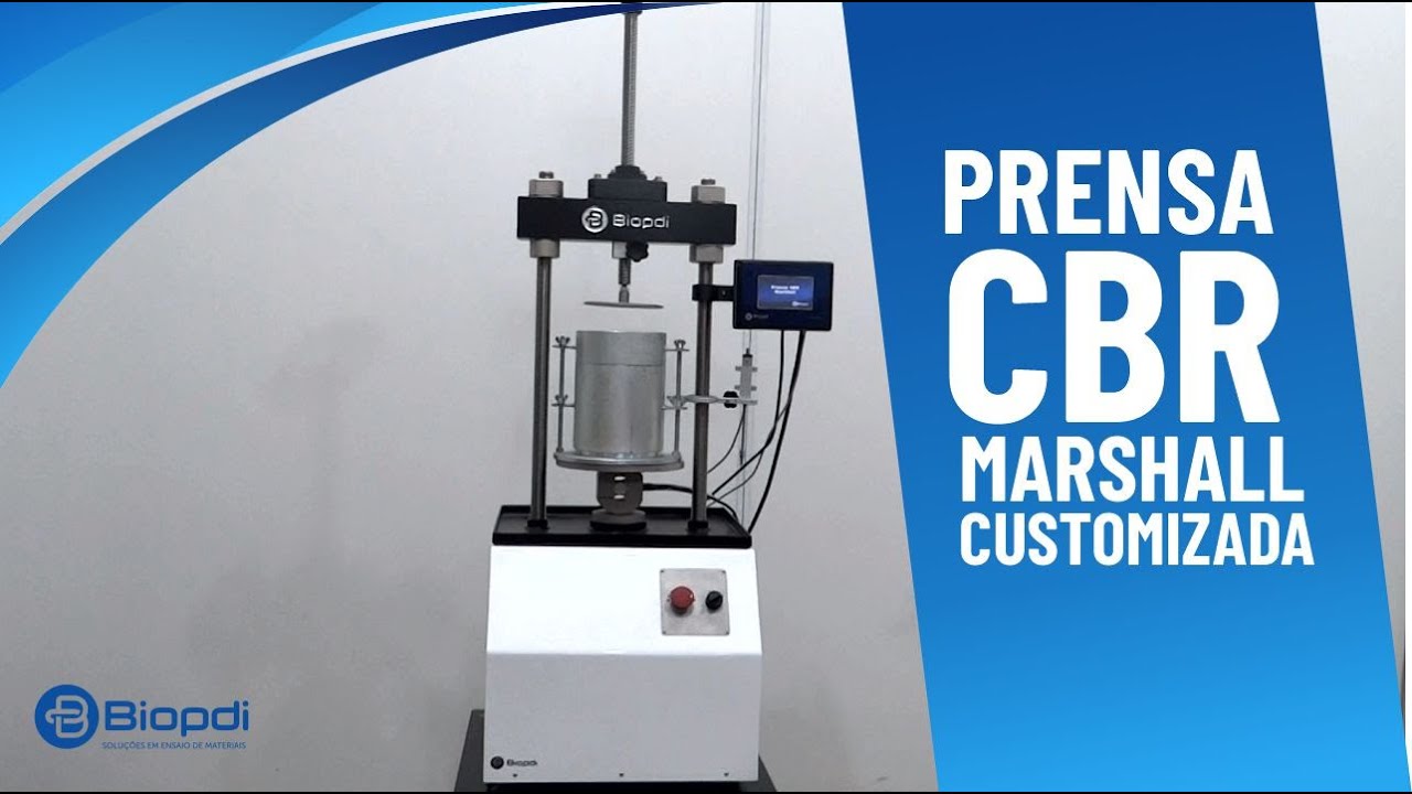 Prensa CBR MARSHALL - YouTube
