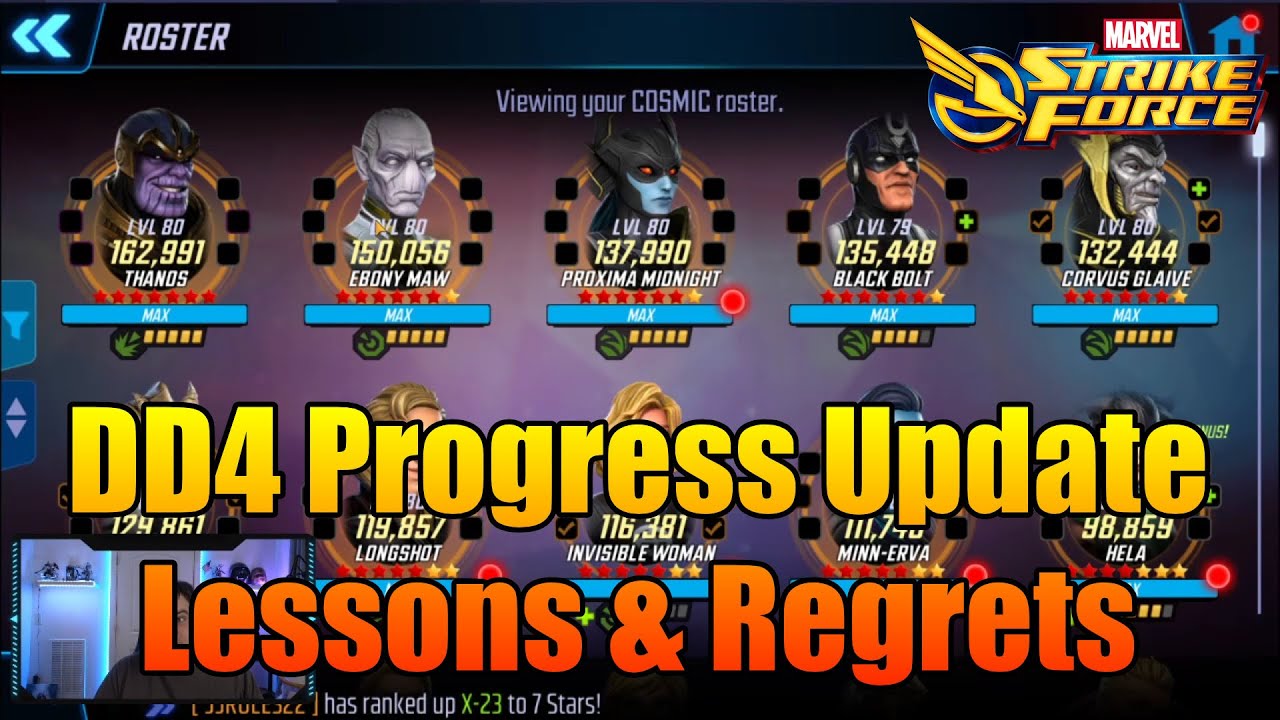 DD4 Progress Update - My Lessons so Far, and Some Regrets - MSF ...