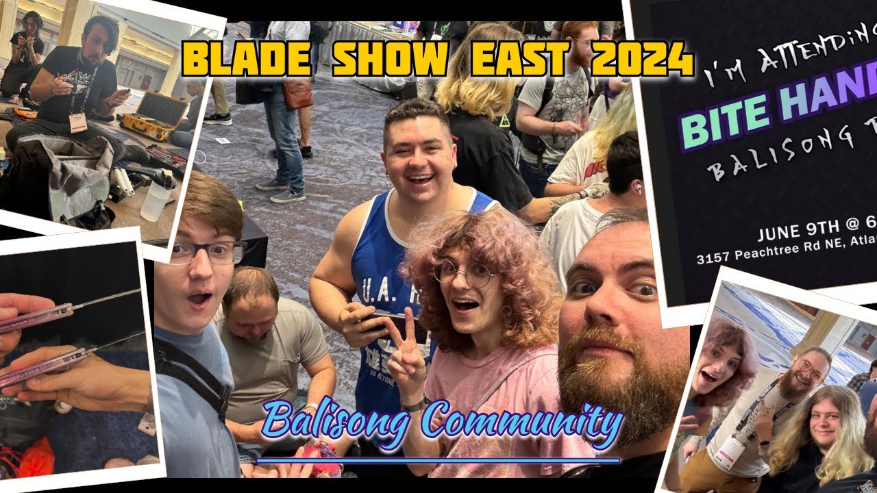 Blade Show East 2024! Featuring the balisong community and the Bite ...