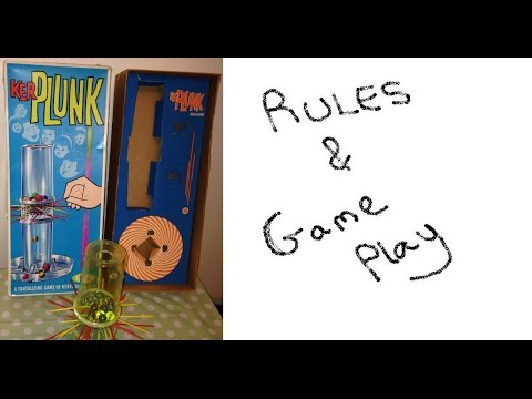 Ker Plunk Ideal Game Instructions Rules and How To Play Kerplunk - YouTube