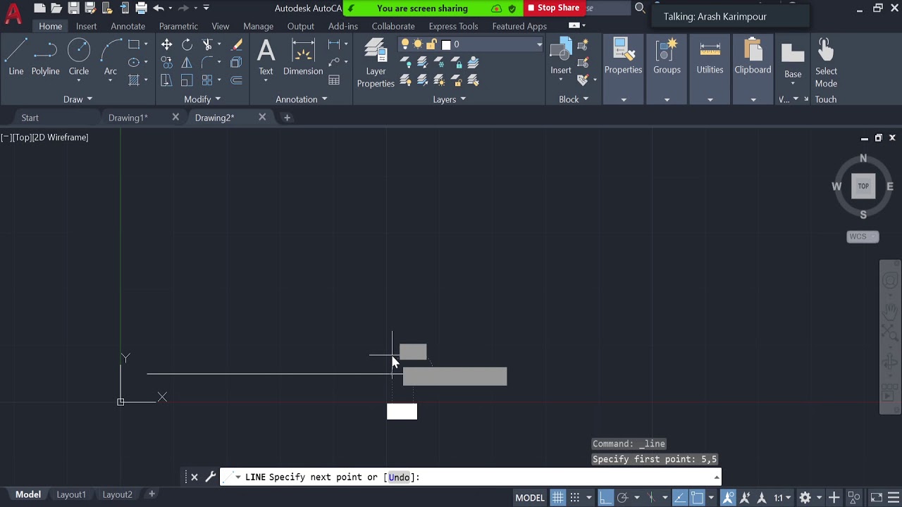 16: ORTHOMODE (AutoCAD Tutorial) - YouTube