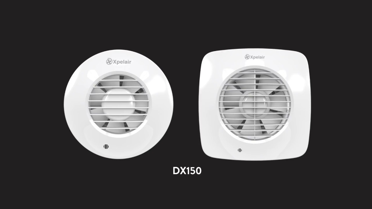 Xpelair DX150 Extractor Fans - YouTube
