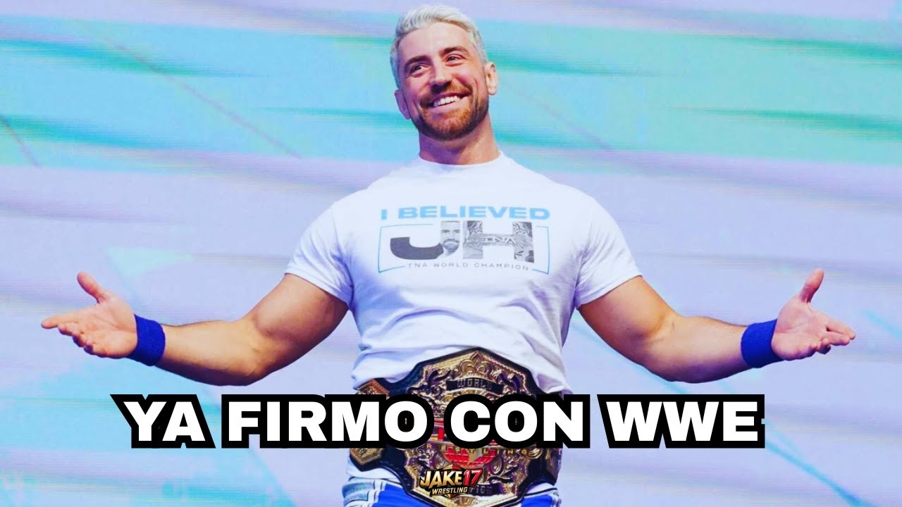 JOE HENDRY FIRMA CON WWE. #joehendry - YouTube