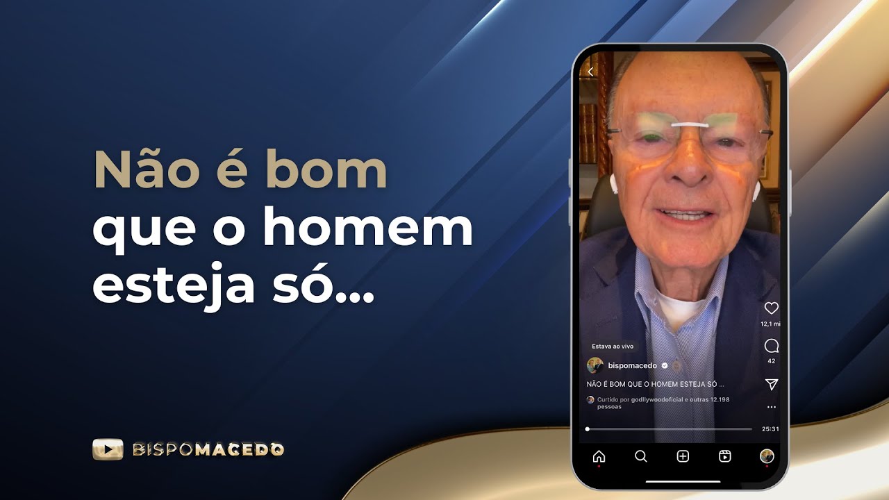 Não é bom que o homem esteja só... - Meditação Matinal 13/04/23 - YouTube