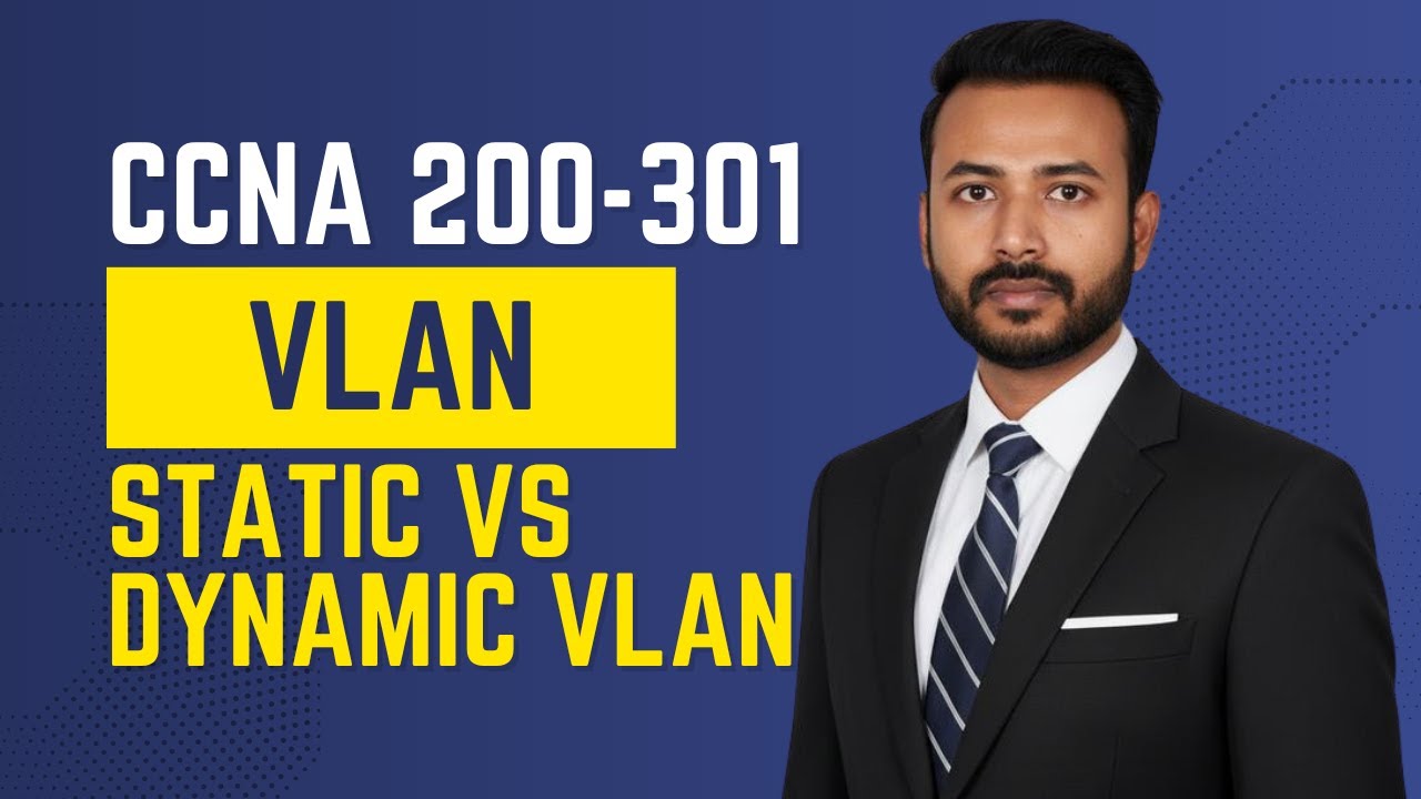 Free CCNA Bangla 2025 | Day 46 | Static VLAN vs Dynamic VLAN | Easy ...