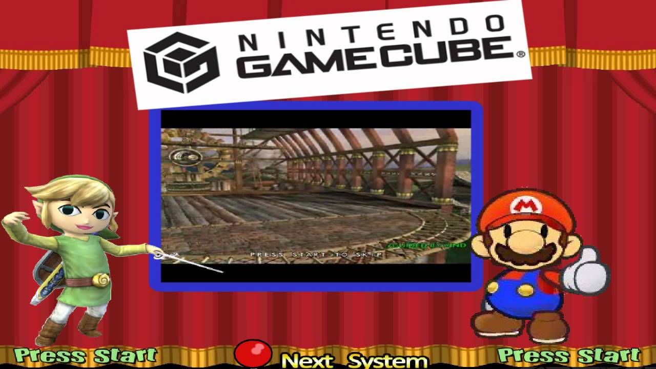 Custom Hyperspin main menu theme Nintendo Gamecube - YouTube