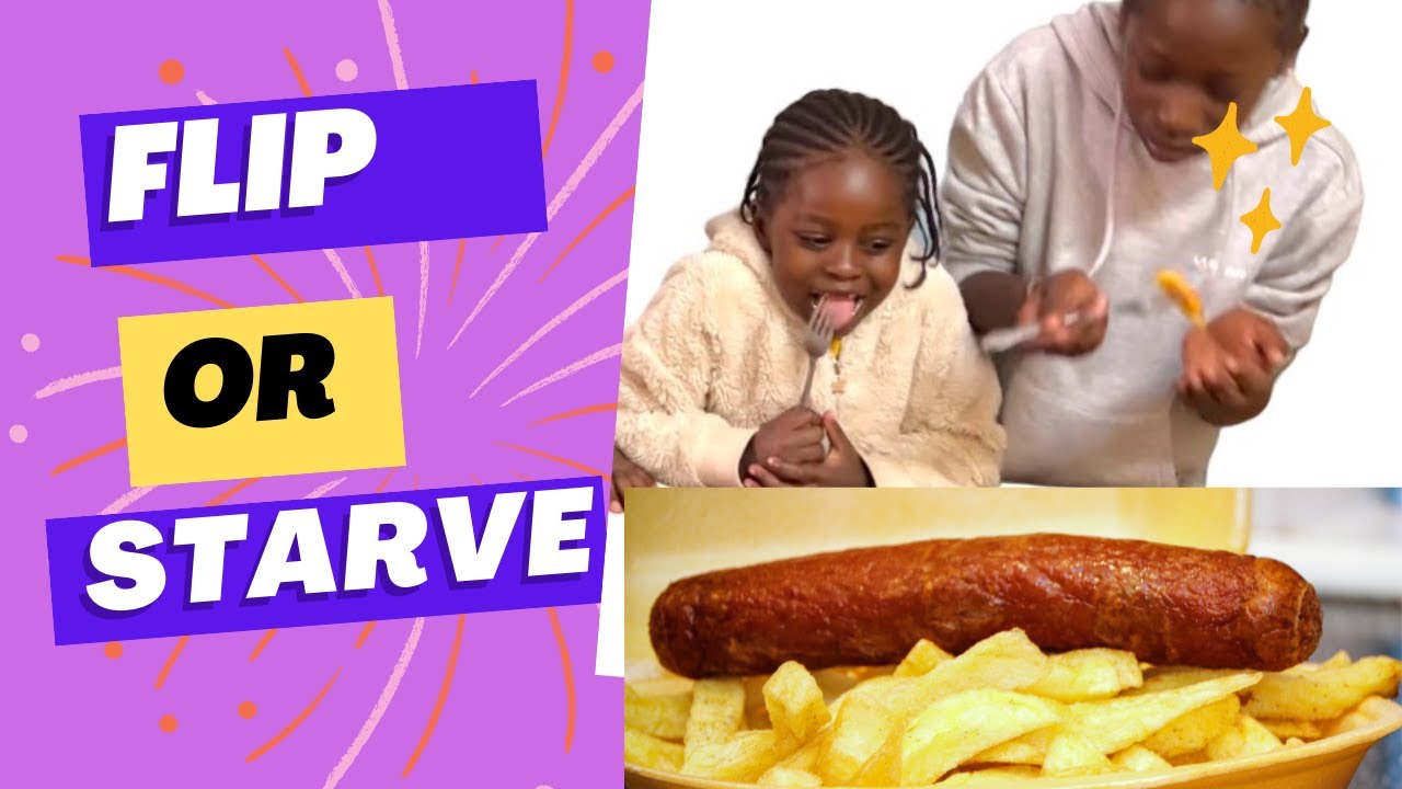 Flip and Eat Challenge | Flip or Starve - YouTube