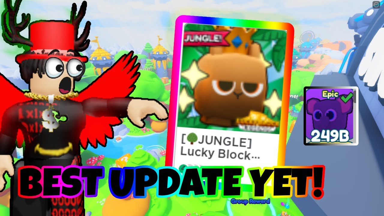 THIS UPDATE IS THE BEST ONE YET! [Roblox Lucky Block Legends] - YouTube