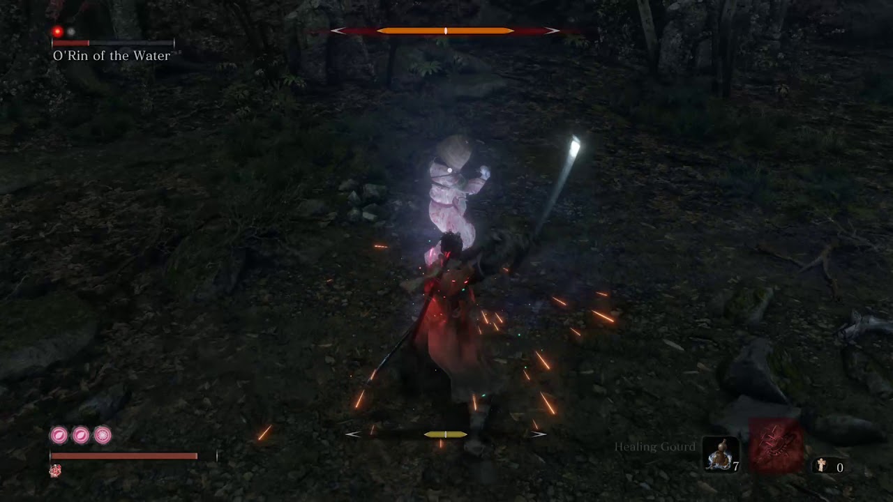 O'Rin of the Water Boss. Sekiro Shadows Die Twice - YouTube