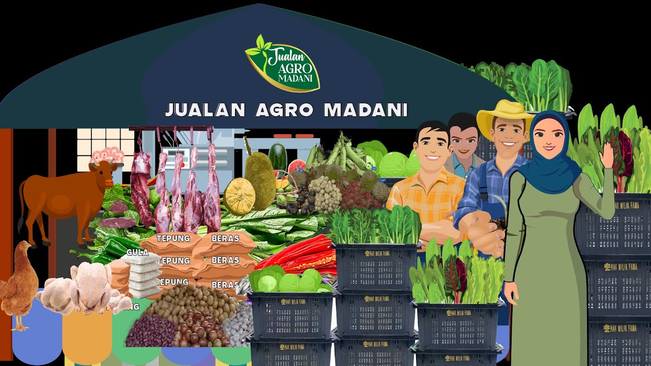 PROGRAM JUALAN AGRO MADANI - ANIMASI 2D - YouTube