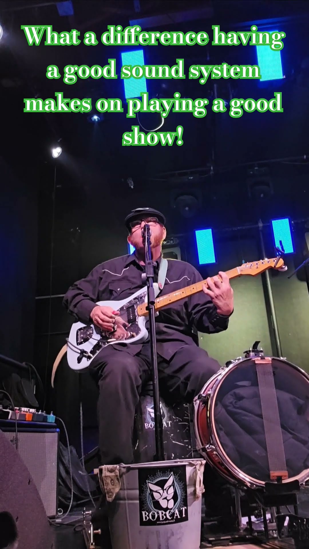 with a good sound system, getting my song dynamics across is a lot ...