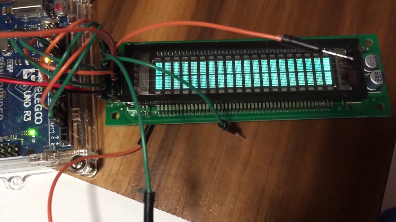 Refreshing Nad Master M3 VFD Display with Arduino - YouTube