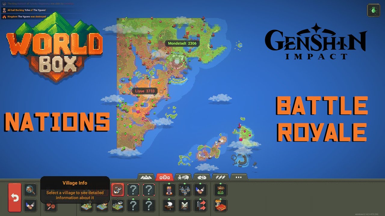 [WorldBox] Genshin Impact - Teyvat Nations battle royale - YouTube
