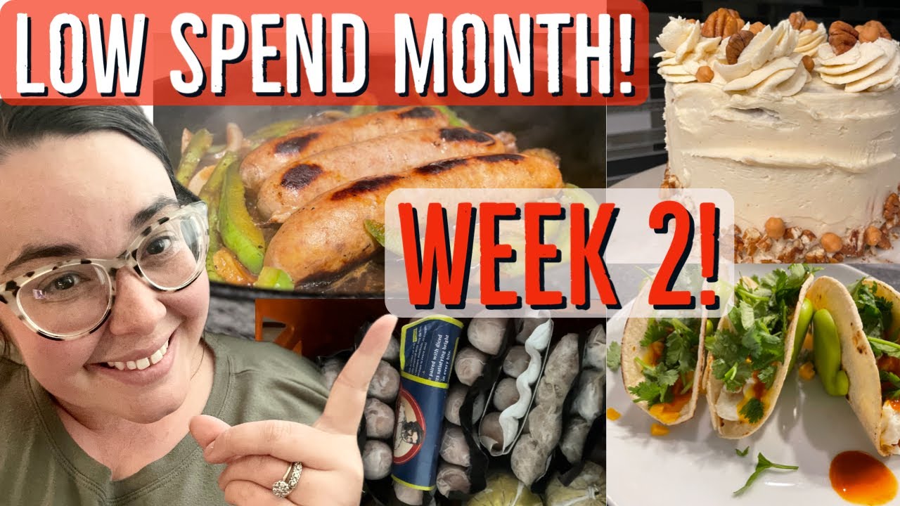 LOW SPEND BUDGET CHALLENGE Week 2 - YouTube