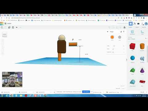 Making an avatar in Tinkercad - YouTube