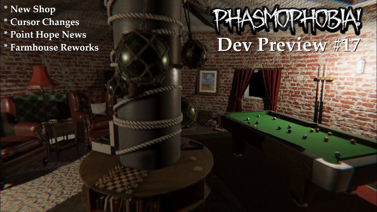 Phasmophobia Dev Preview 17! New Shop, Maps and More! - YouTube