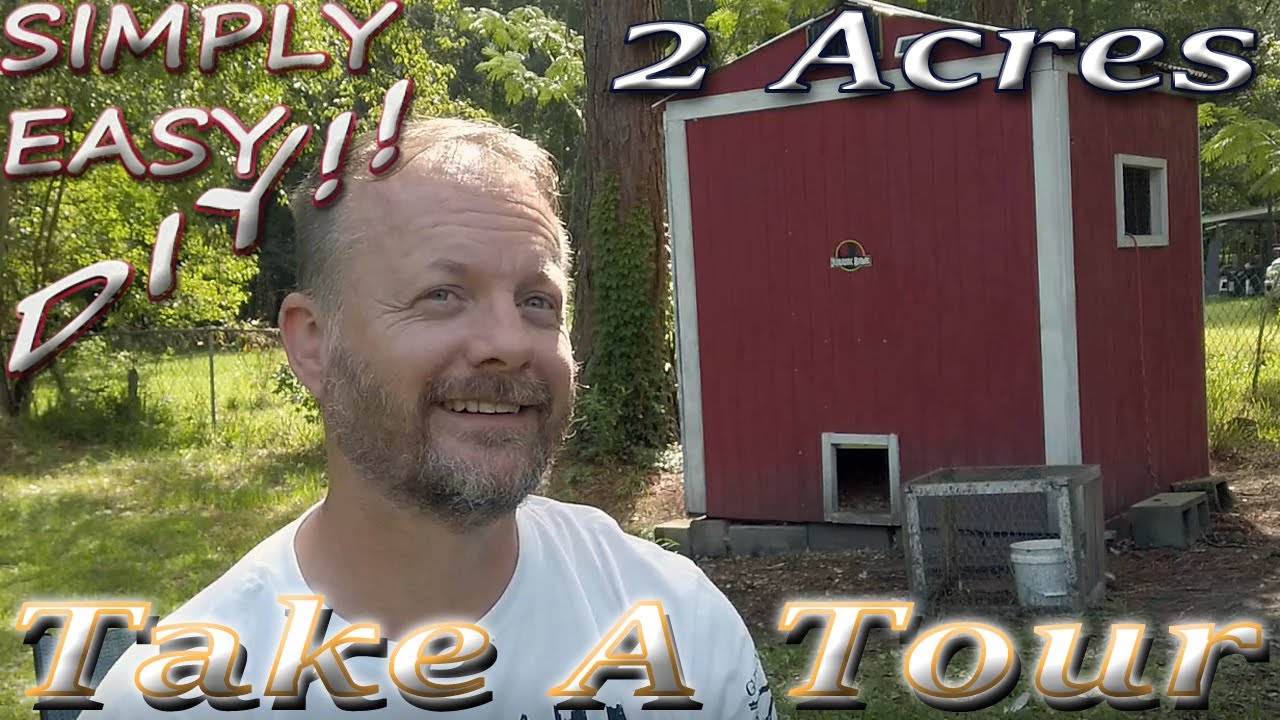 Tour Our New 2 Acre Homestead!! - YouTube