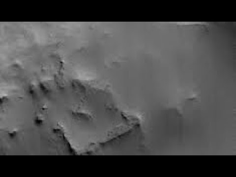 square structure found on mars - YouTube