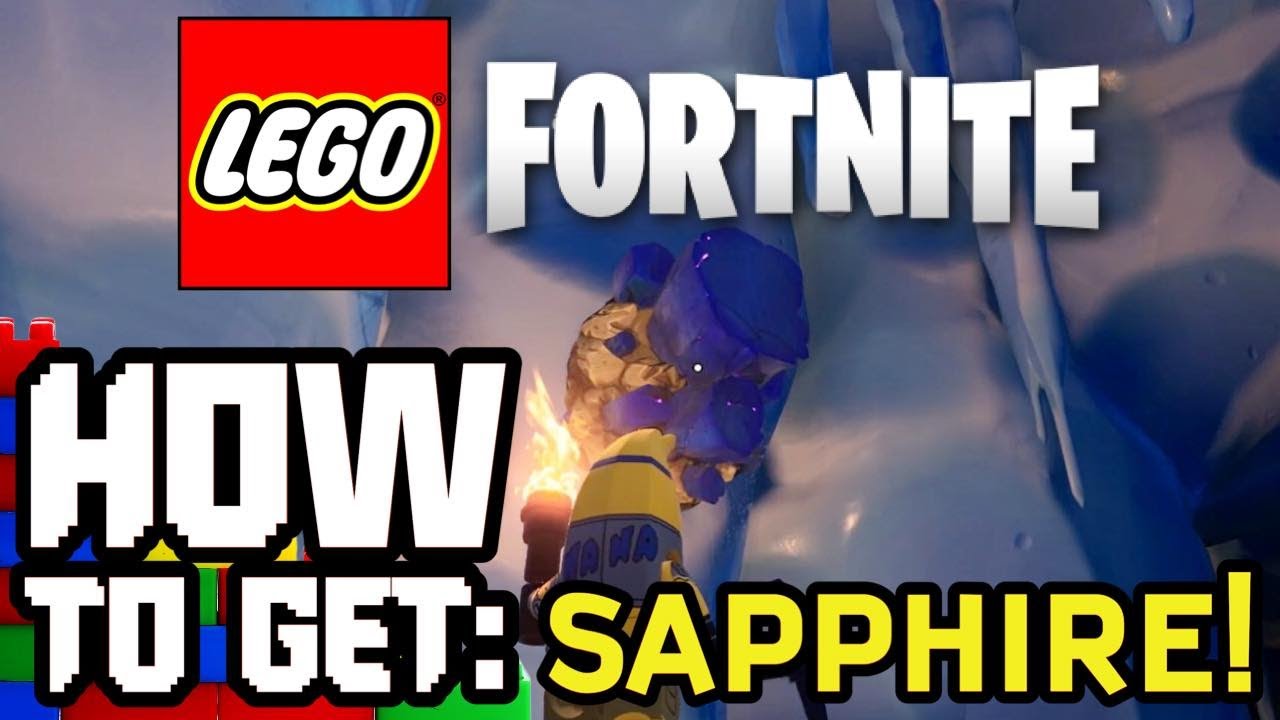 Lego Fortnite How to Get Sapphire - YouTube
