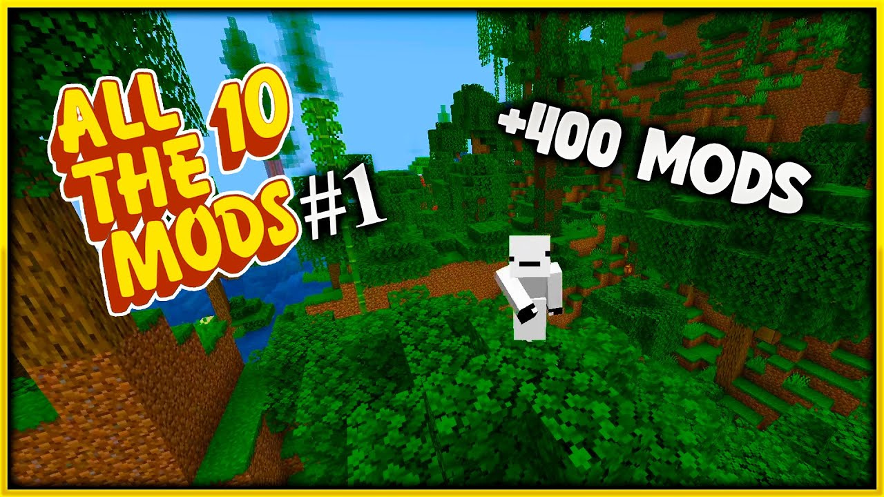 ¡400+ MODS en Minecraft! 😱 Comenzamos en ALL THE MODS 10 - Episodio 1 ...