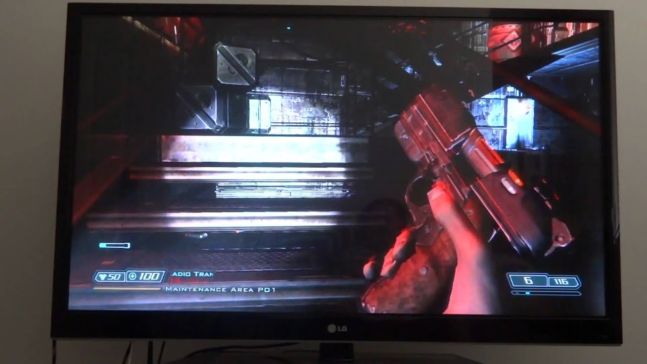 Doom 3 BFG Edition gameplay part 2 PS3 - YouTube