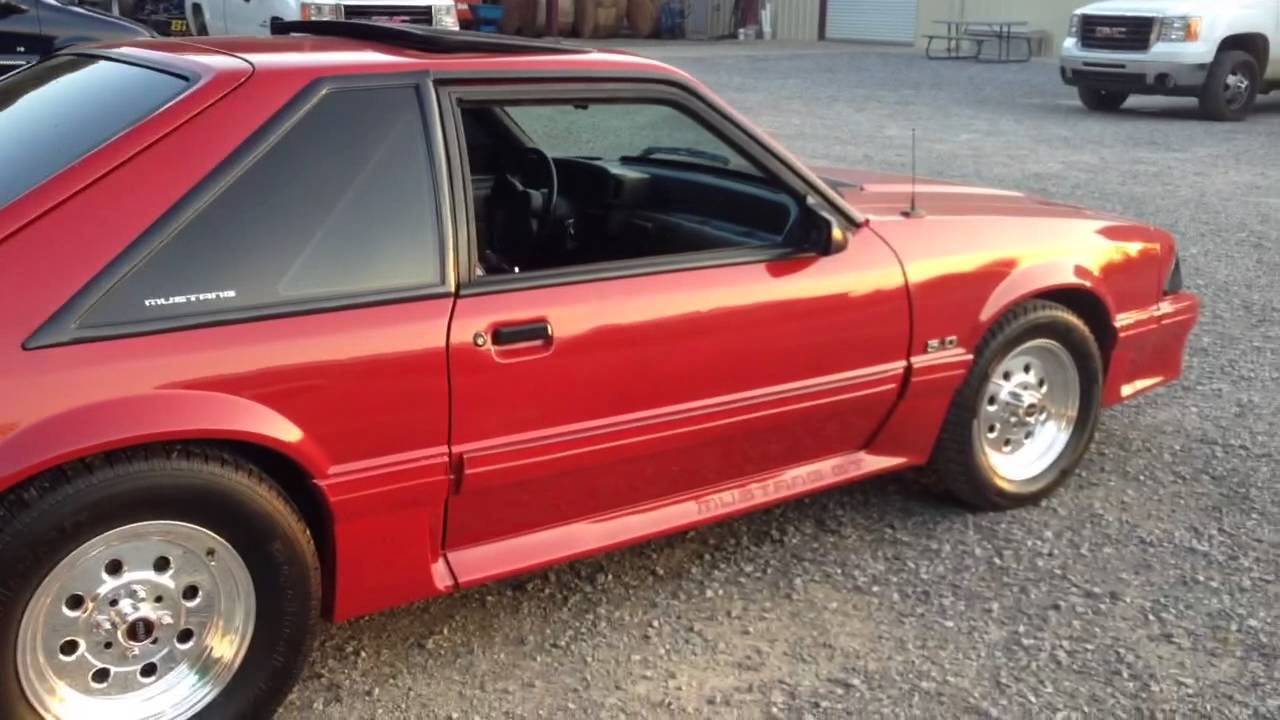 Foxbody with Vortech - YouTube