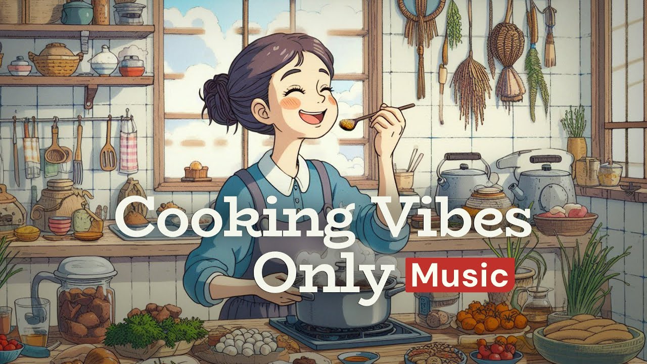 Cooking Music That Sparks Joy | Uplifting Feel Good Jazzy Kitchen ...