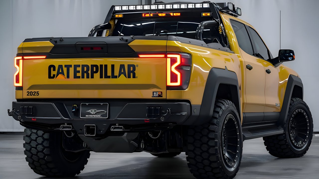 First Look at the 2025 Caterpillar Pickup: The Future of Tough Trucks ...