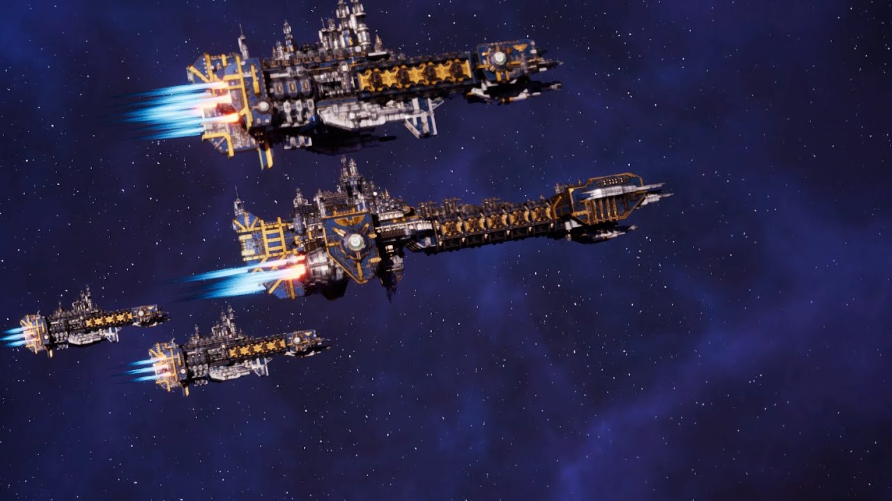 Ultramarines vs Necrons - Classic Battle - Battlefleet Gothic Armada 2 ...