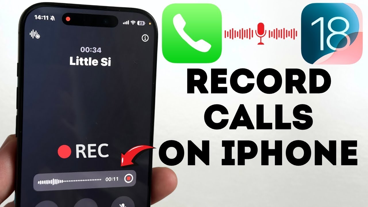How To Turn On Call Recording In iPhone iOS 18 - YouTube