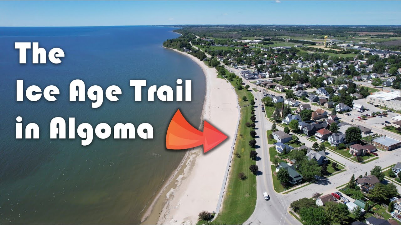 The Ice Age Trail Along Lake Michigan in Kewaunee County - YouTube