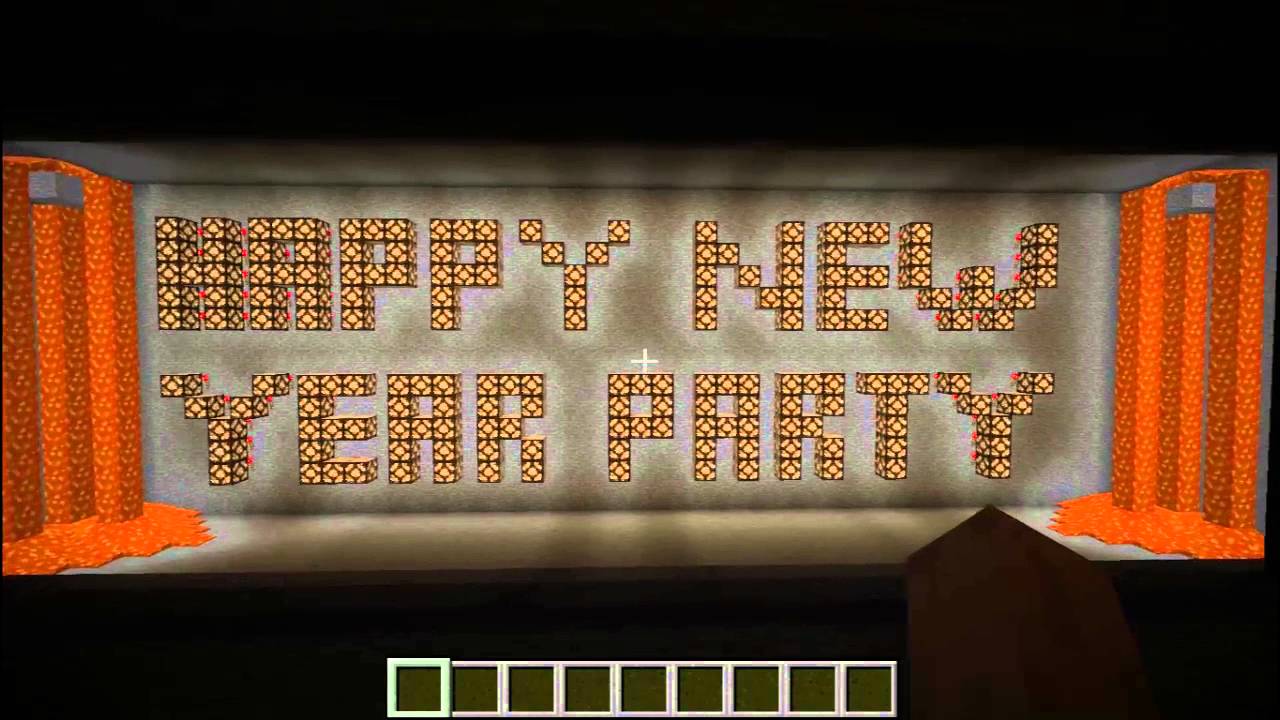 Minecraft | Happy New Year 2016 !!!!!! - YouTube