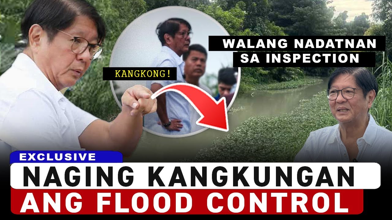 'Kangkong Lang' BBM Walang Nadatnan sa Flood Control Inspection - YouTube