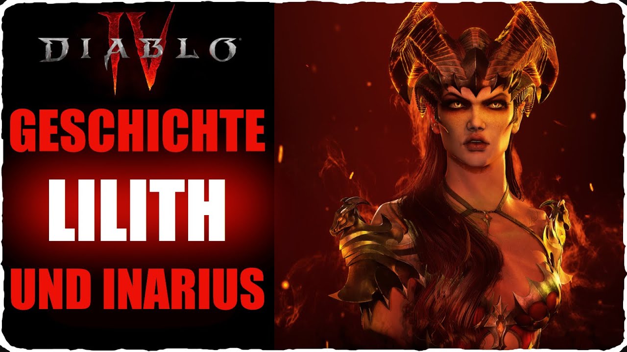 Diablo 4 LORE - Die Geschichte von Lilith und Inarius Alles, was du ...