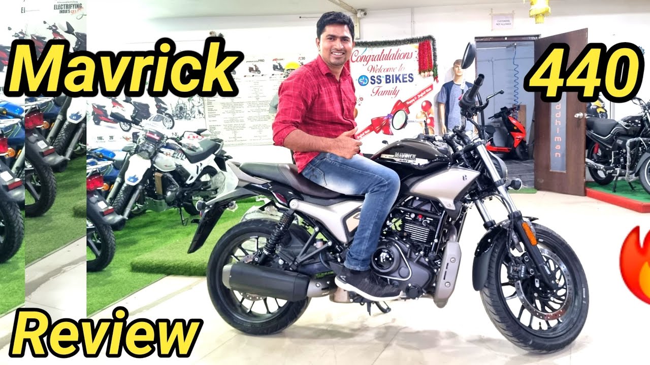 2024 New Hero Mavrick 440 Review | Hero Maverick power Sound | Hero ...