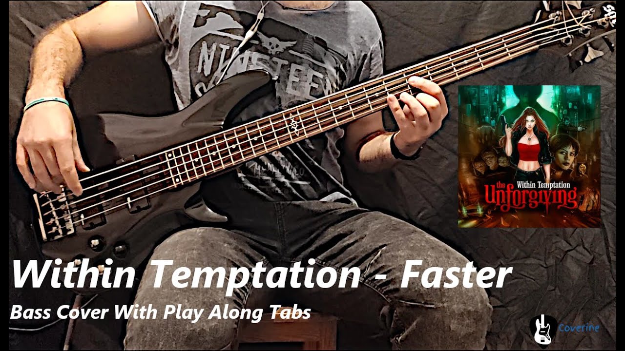 Within Temptation - Faster Bass Cover (Tabs) - YouTube