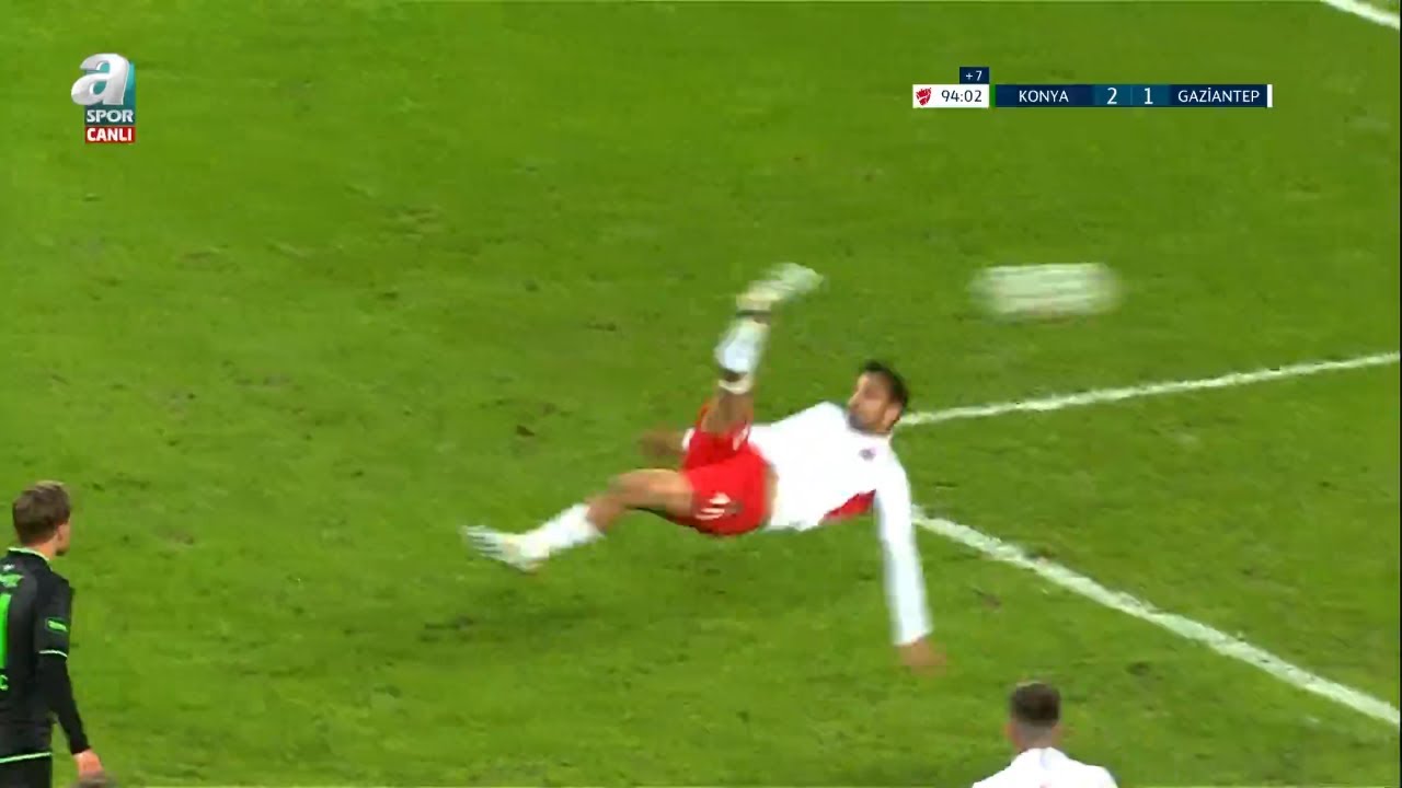 Konyaspor 2 - 1 Gaziantep FK (Gaziantep FK'nın 1. Golü - Muhammet Demir ...