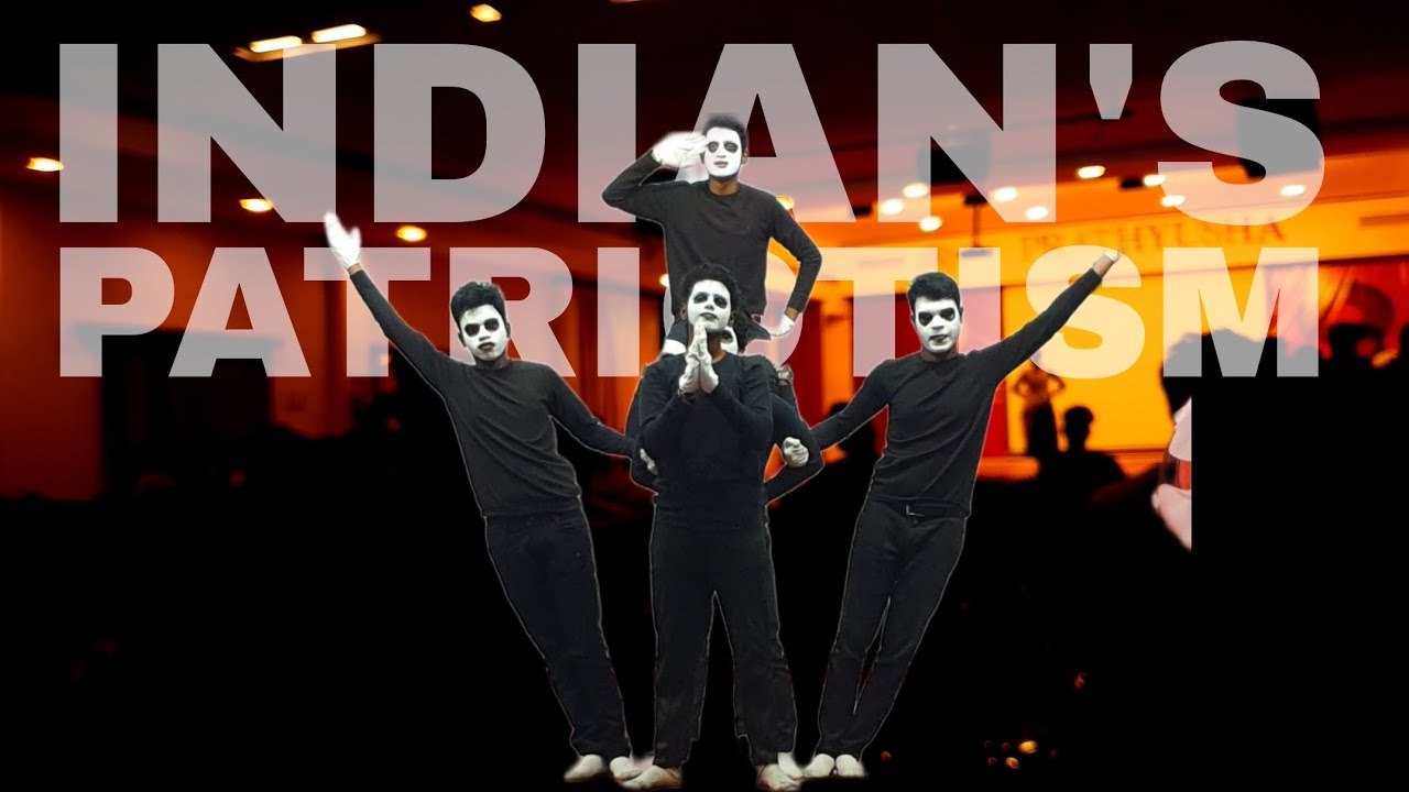 Indian's Patriotism Mime performance. - YouTube