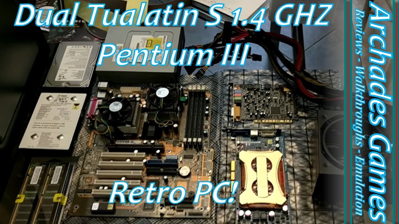 Pentium III Retro PC Build! Dual 1.4 Tualatins! - YouTube