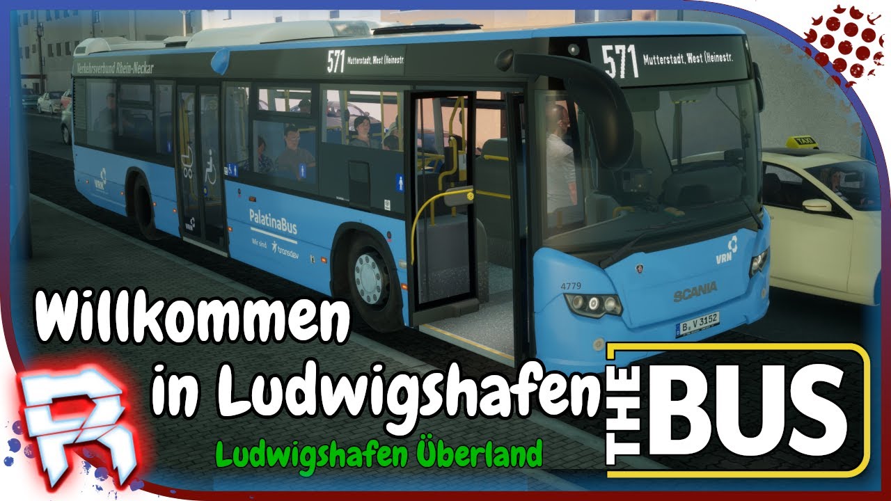 🚌Willkommen in Ludwigshafen🚌 The Bus #013 Linie 571 / Ludwigshafen ...