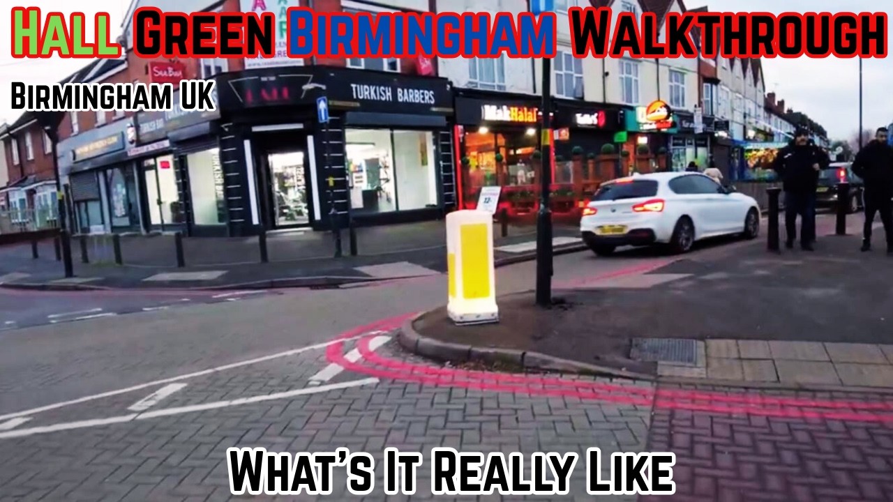 Hall Green Birmingham Uk Walkthrough - What's It Really Like - YouTube